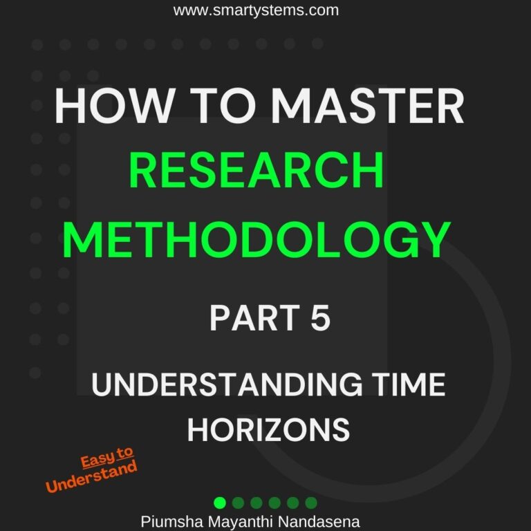 Research Methodology Part 5 - SmartyStems.com