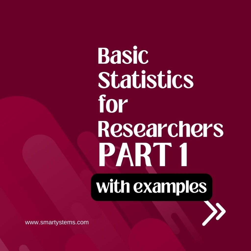 Learn Statistics Part 1 - SmartyStems.com